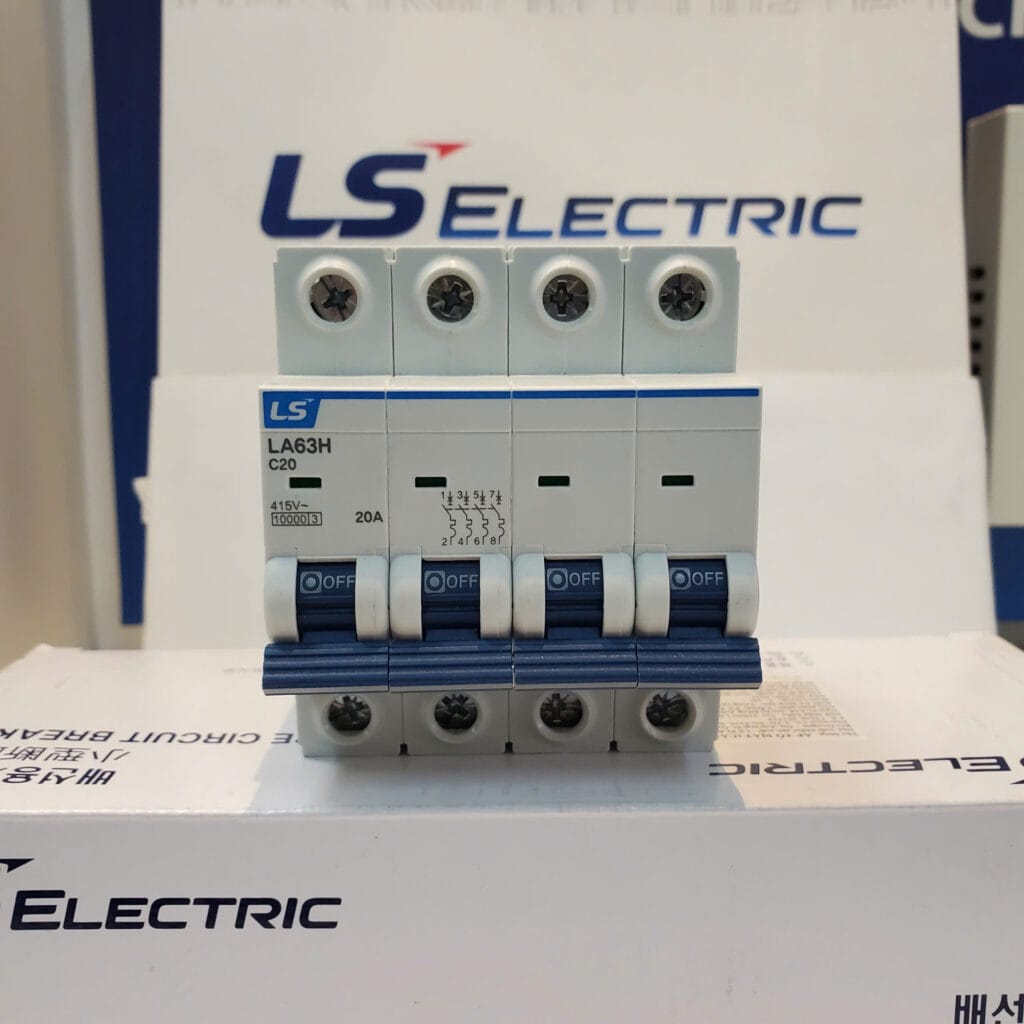 LA63H MCB LS Aptomat 4P-50A - 10kA - Lý Ngân Electric
